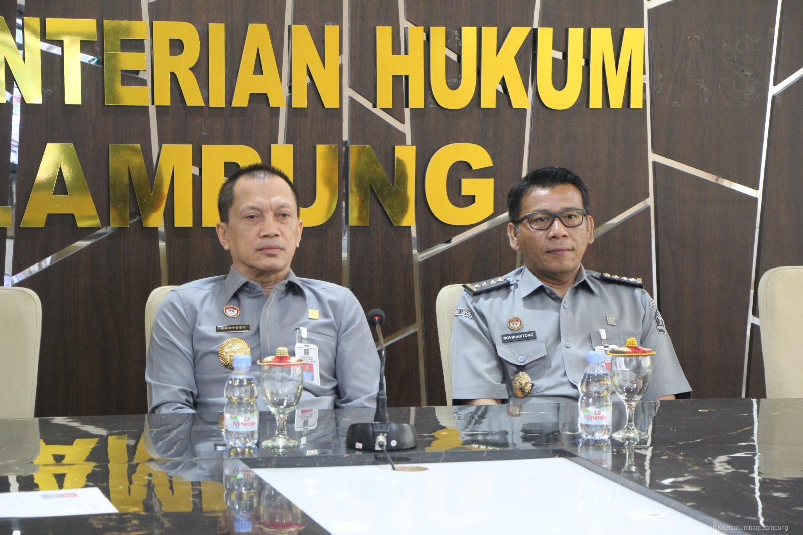 Tingkatkan Kualitas ASN, Kanwil Kemenkum Lampung Ikuti Pembukaan Penilaian Kompetensi Bagi ...